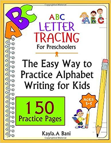 ABC Letter Tracing for Preschoolers: The Easy Way to Practice Alphabet ...