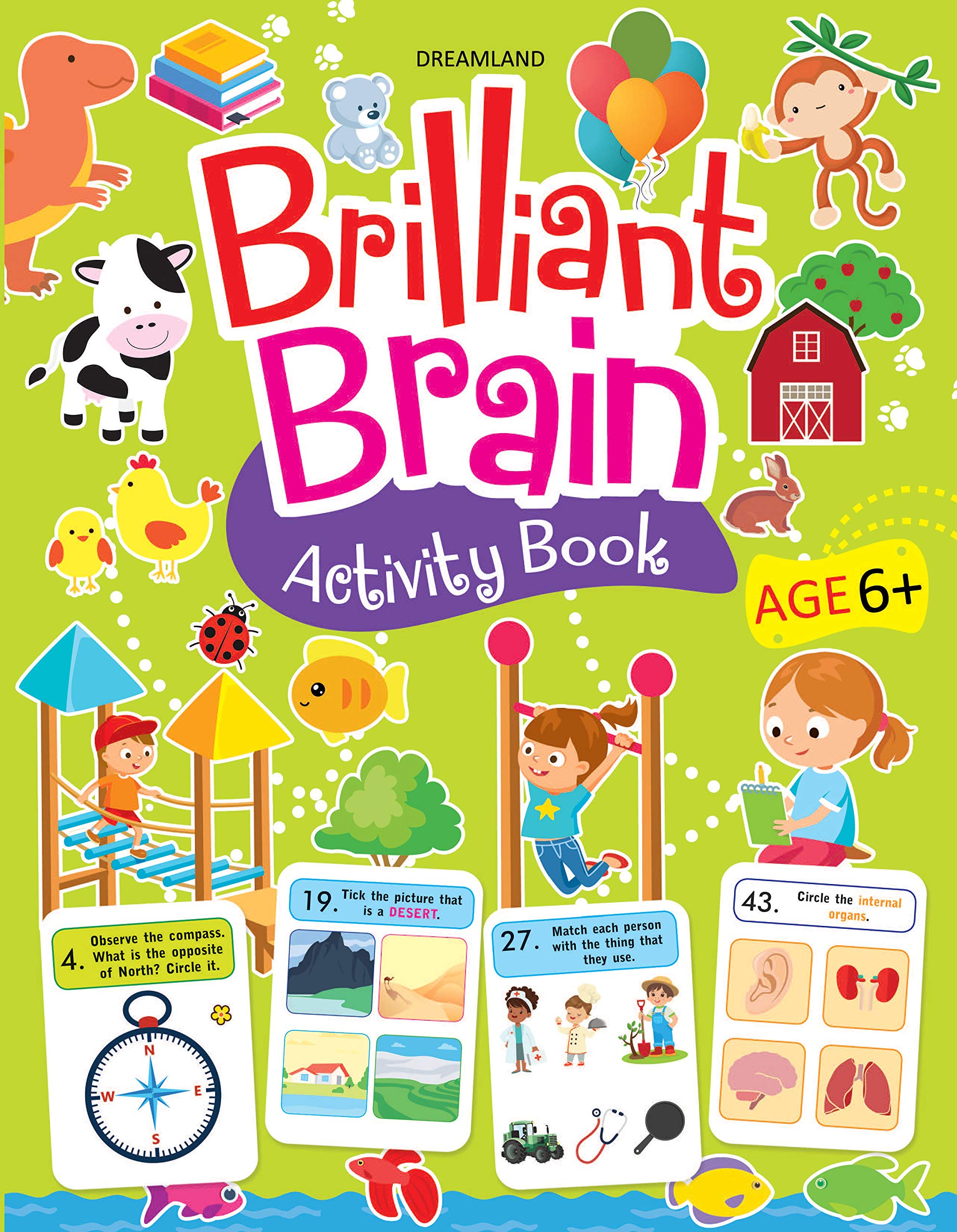 Brilliant Brain Activity Book 6+ by Dreamland Publications | Goodreads