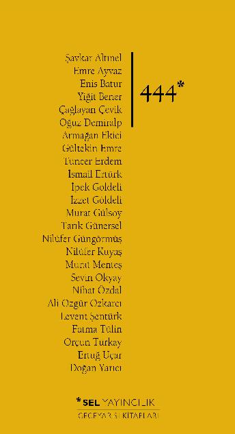 444 by Şavkar Altınel | Goodreads