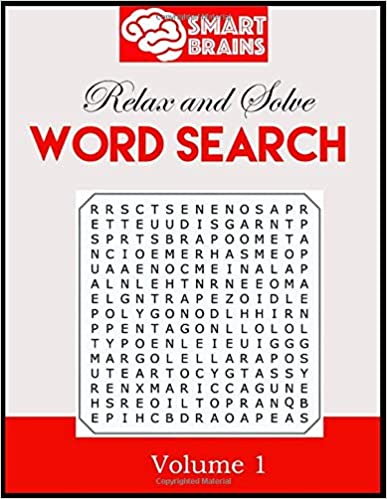 Relax and Solve Word Search, Volume 1 by Smart Brains Publishing ...