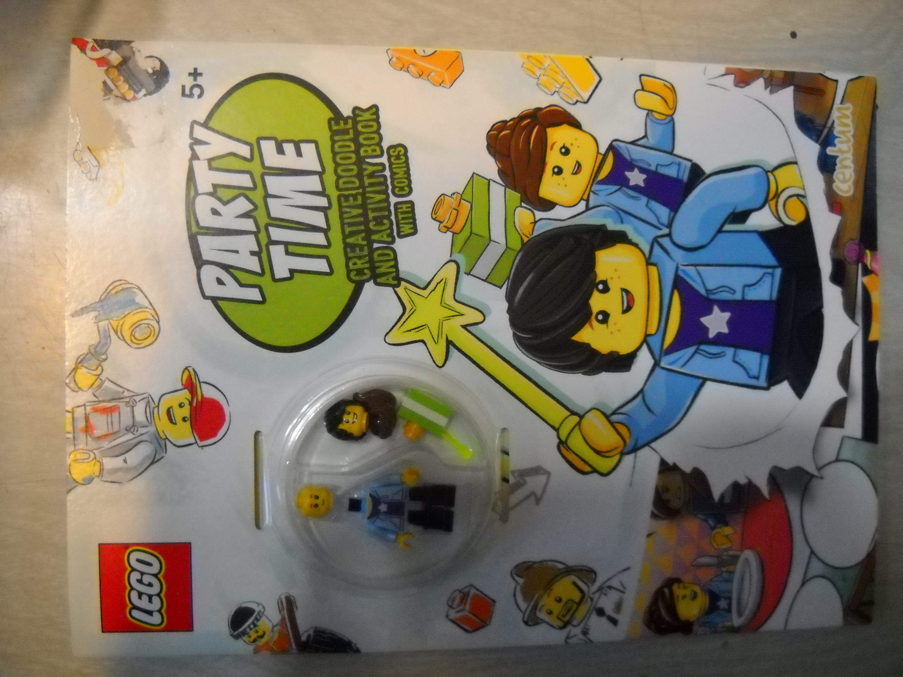Lego Party Time: Creative Doodle And Activity Book With Comics by Ameet ...