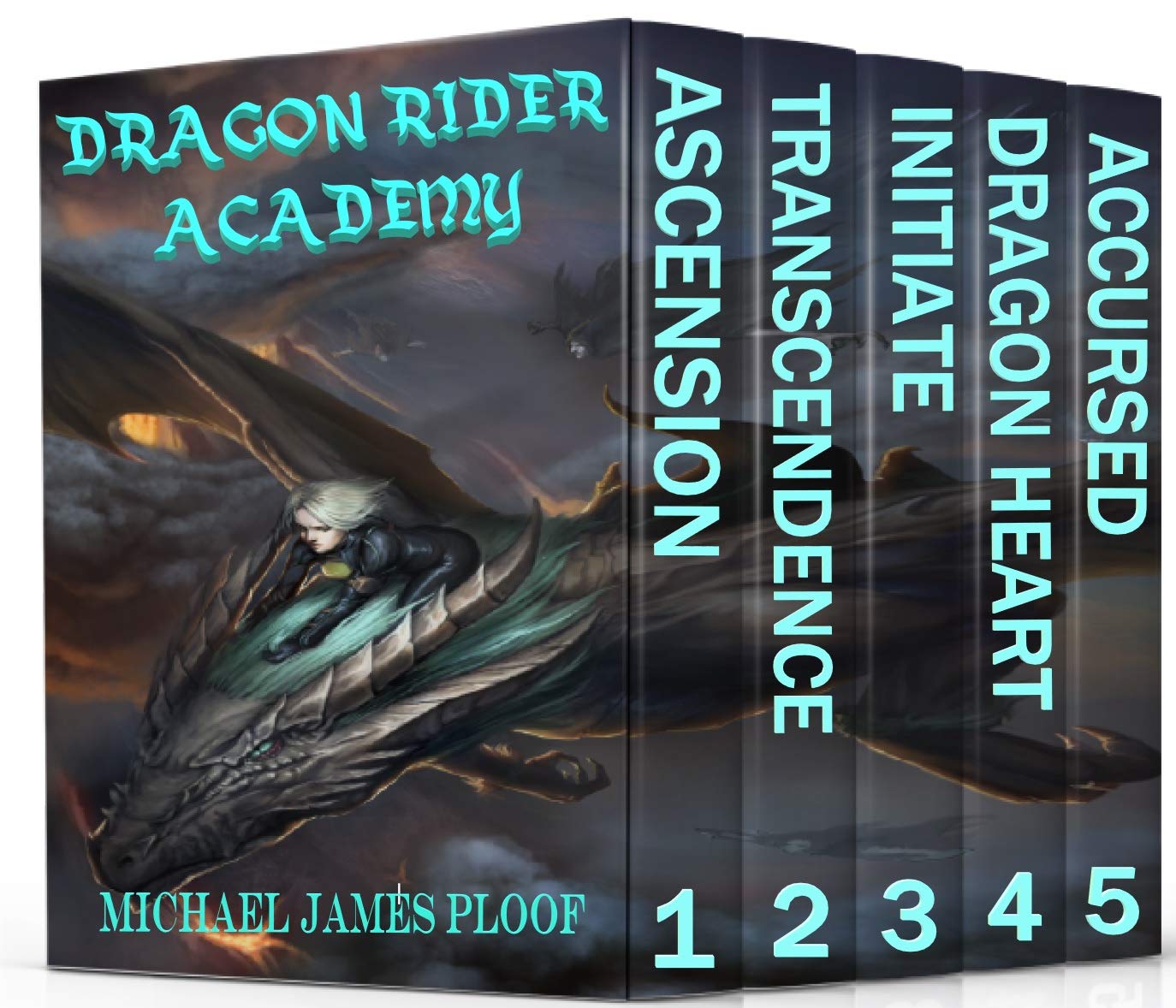 Dragon Rider Academy Box Set: Contains Books 1-5 by Michael James Ploof ...