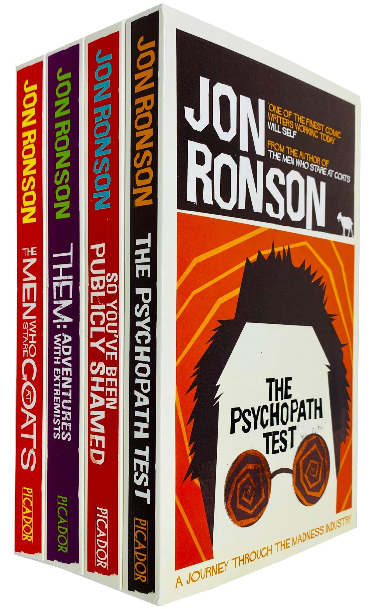 Jon Ronson 4 Books Bundle Collection Set by Jon Ronson | Goodreads