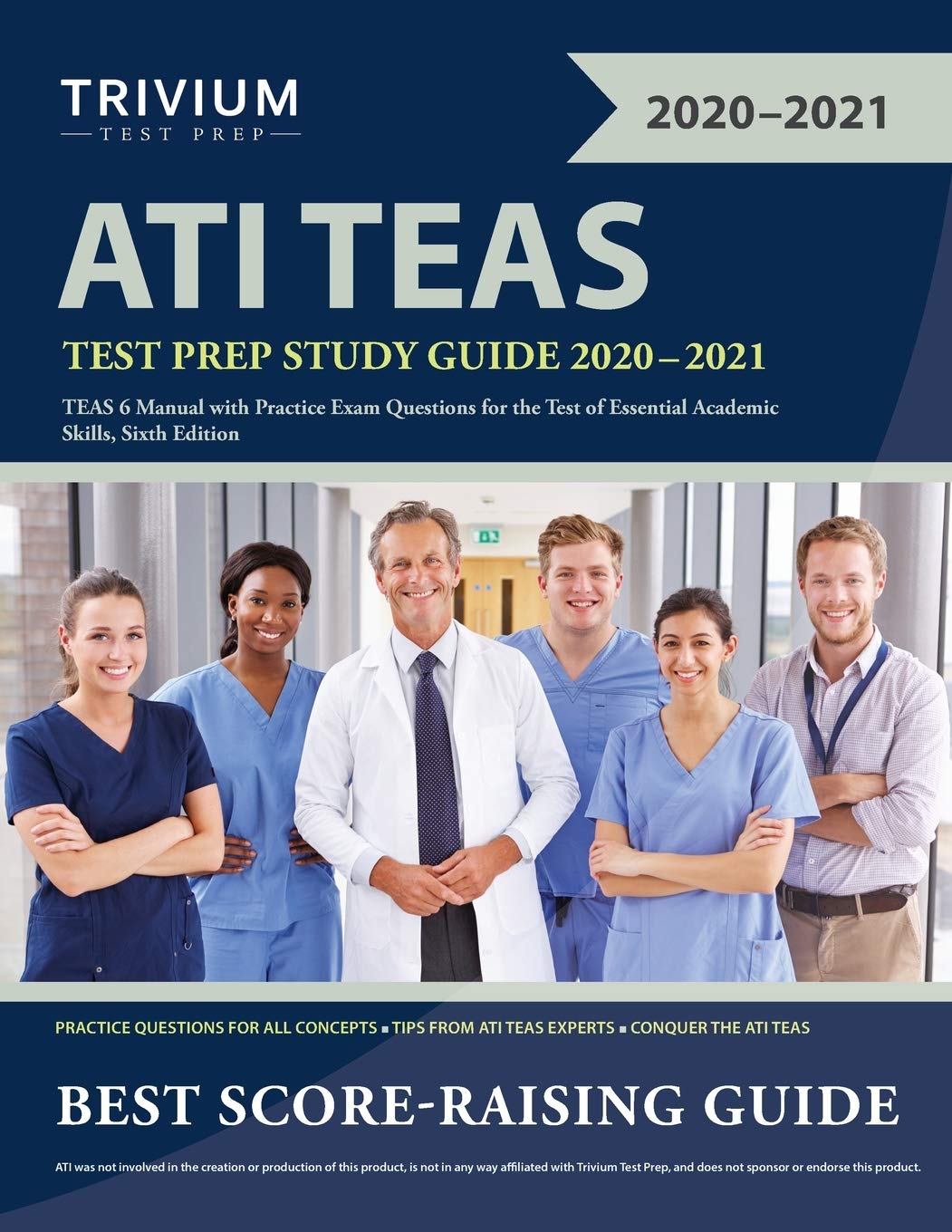 ATI TEAS Test Prep Study Guide 2020-2021: TEAS 6 Manual with Practice ...