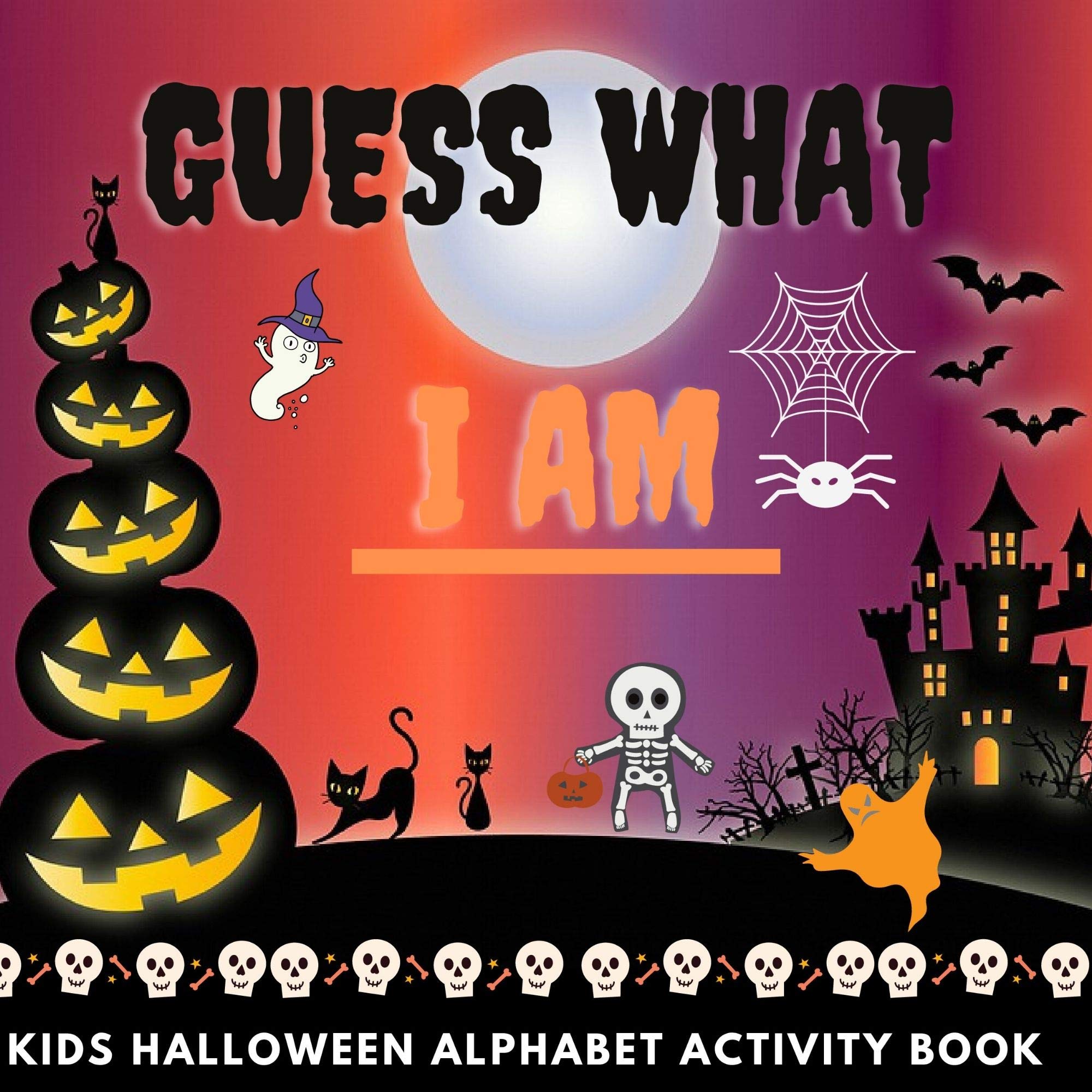 Guess What I am Halloween Riddles For Kids: Activity Brain Teasers Book ...