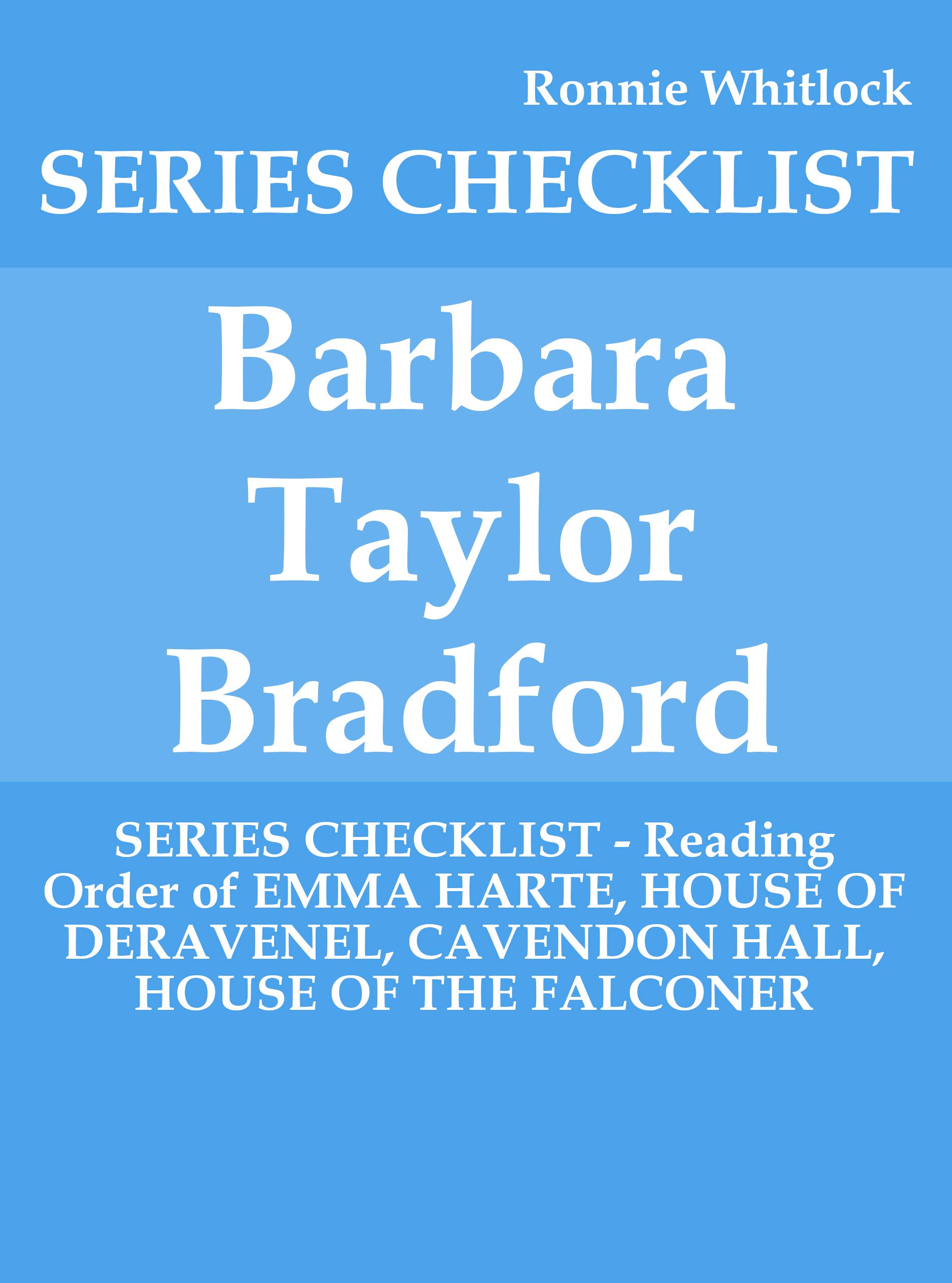 Barbara Taylor Bradford - SERIES CHECKLIST - Reading Order of EMMA ...
