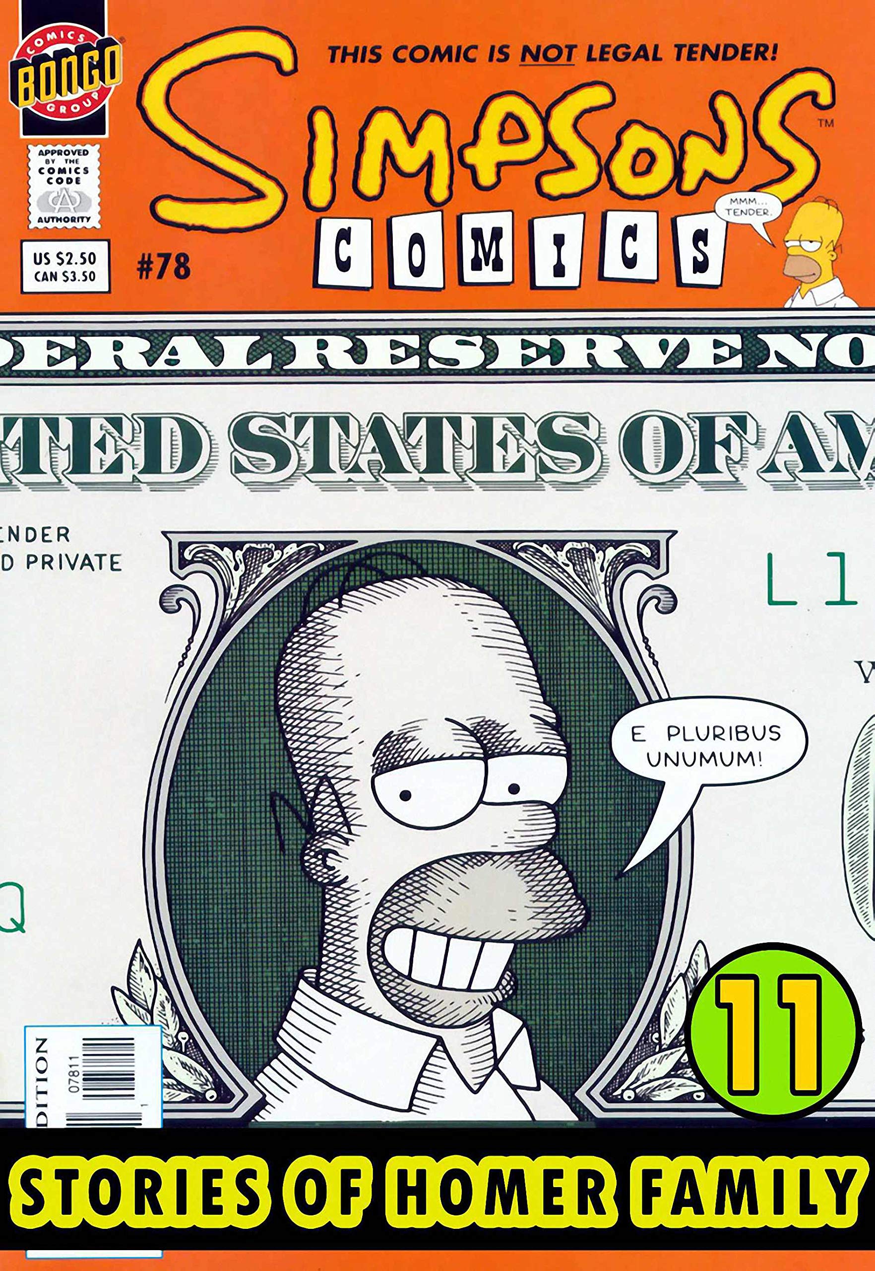 Homer Family: Collection Book 11 - Comic Simpson Graphic Novel Family ...