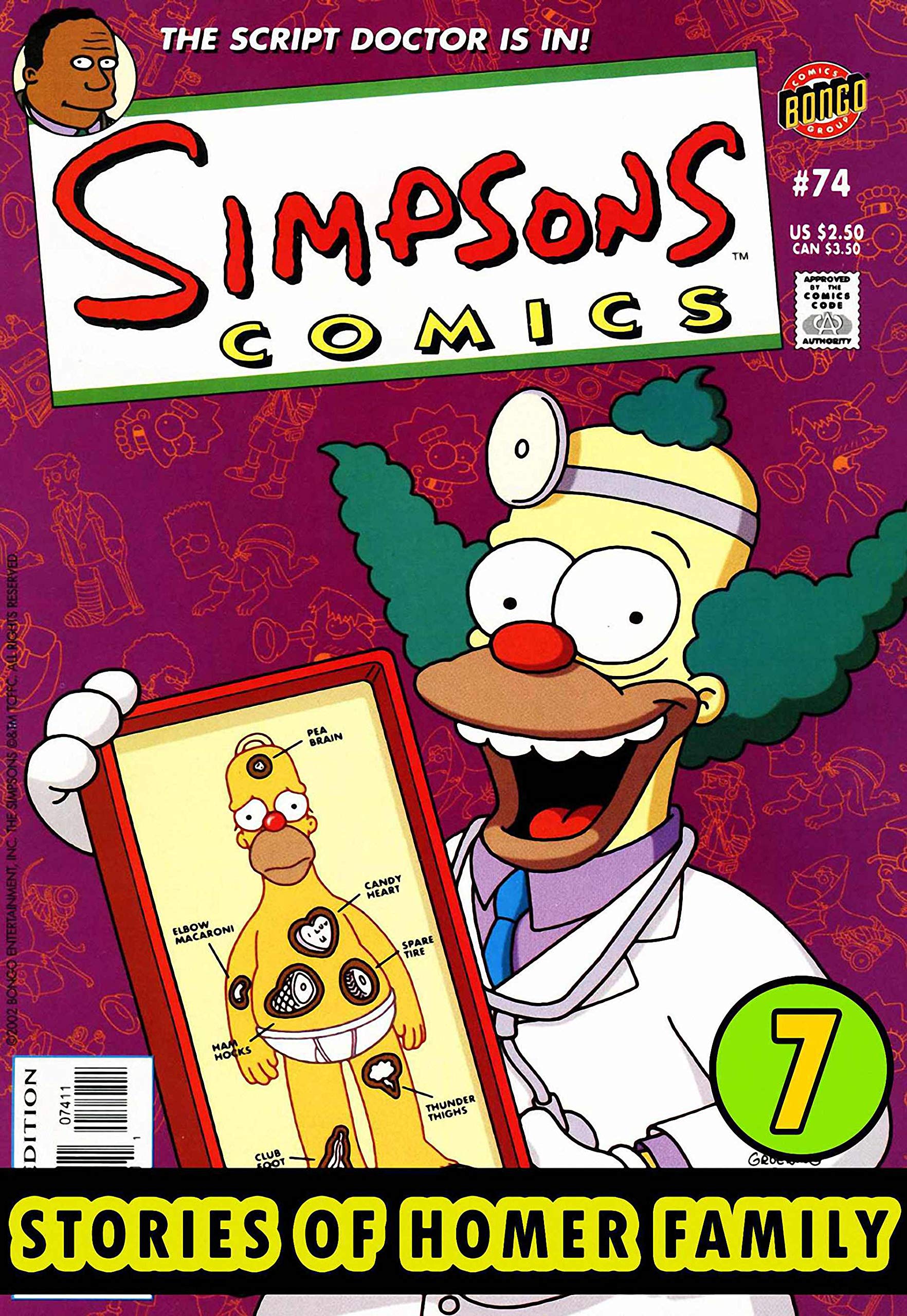 Homer Family: Collection Book 7 - Comic Simpson Graphic Novel Family ...
