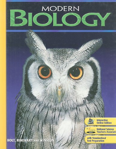 Modern Biology: Student Edition 2009 by RINEHART AND WINSTON HOLT, HOLT ...