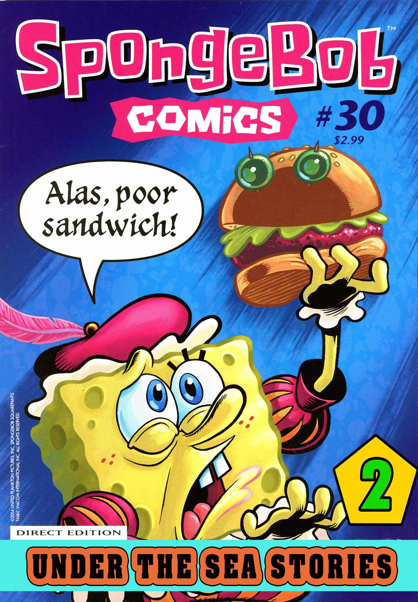 Spongebob Under Sea Stories: Collection 2 Funny Comics Of SquarePants ...