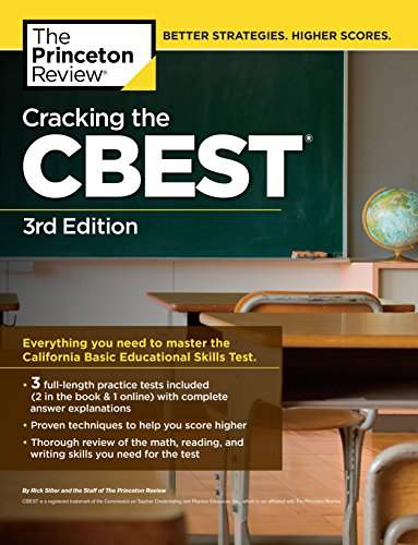 Cracking the CBEST, 3rd Edition by The Princeton Review | Goodreads