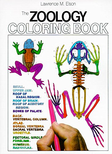 The Zoology Coloring Book by Lawrence M. Elson, Collins Reference by ...