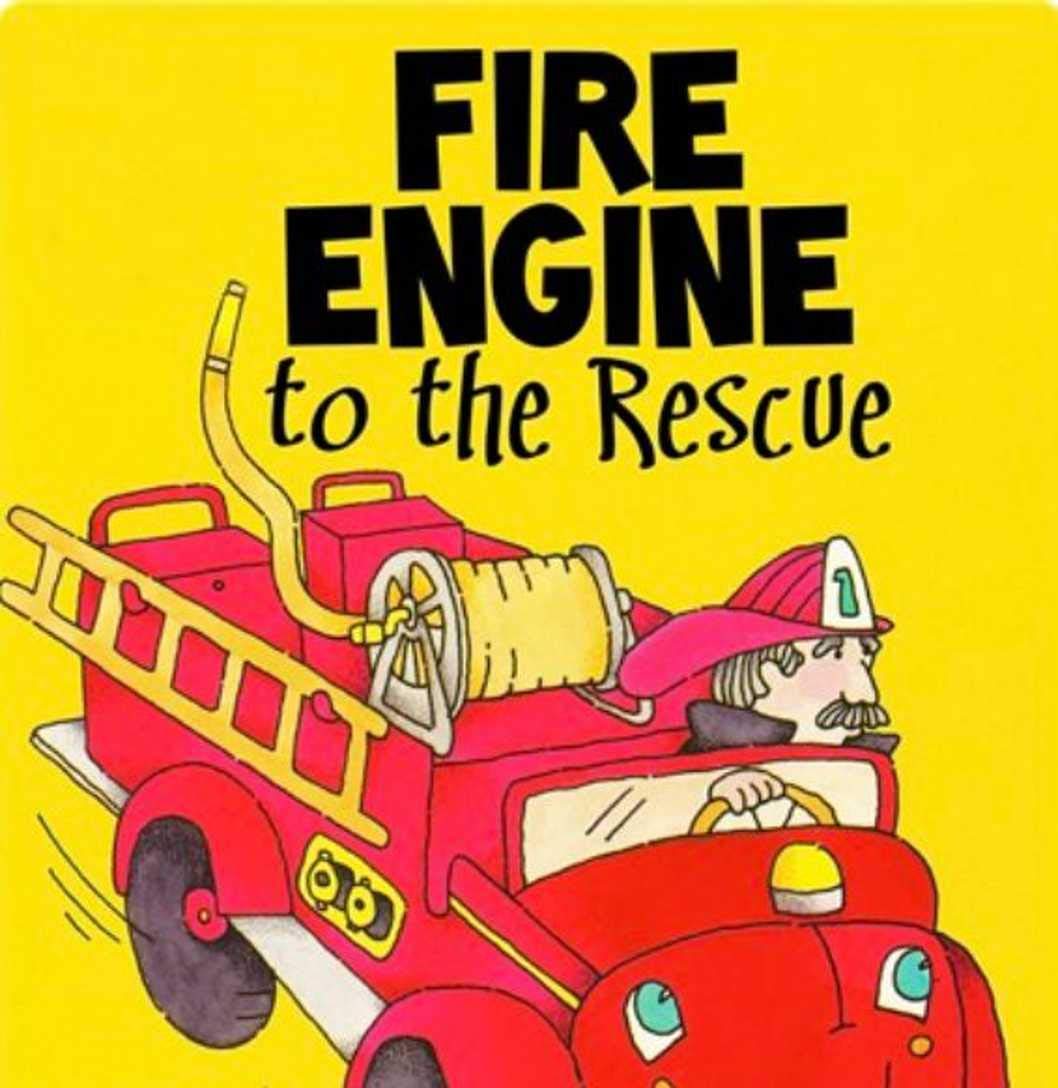 Fire Engine to the Rescue: Children's Picture Book by Melanie Wright ...