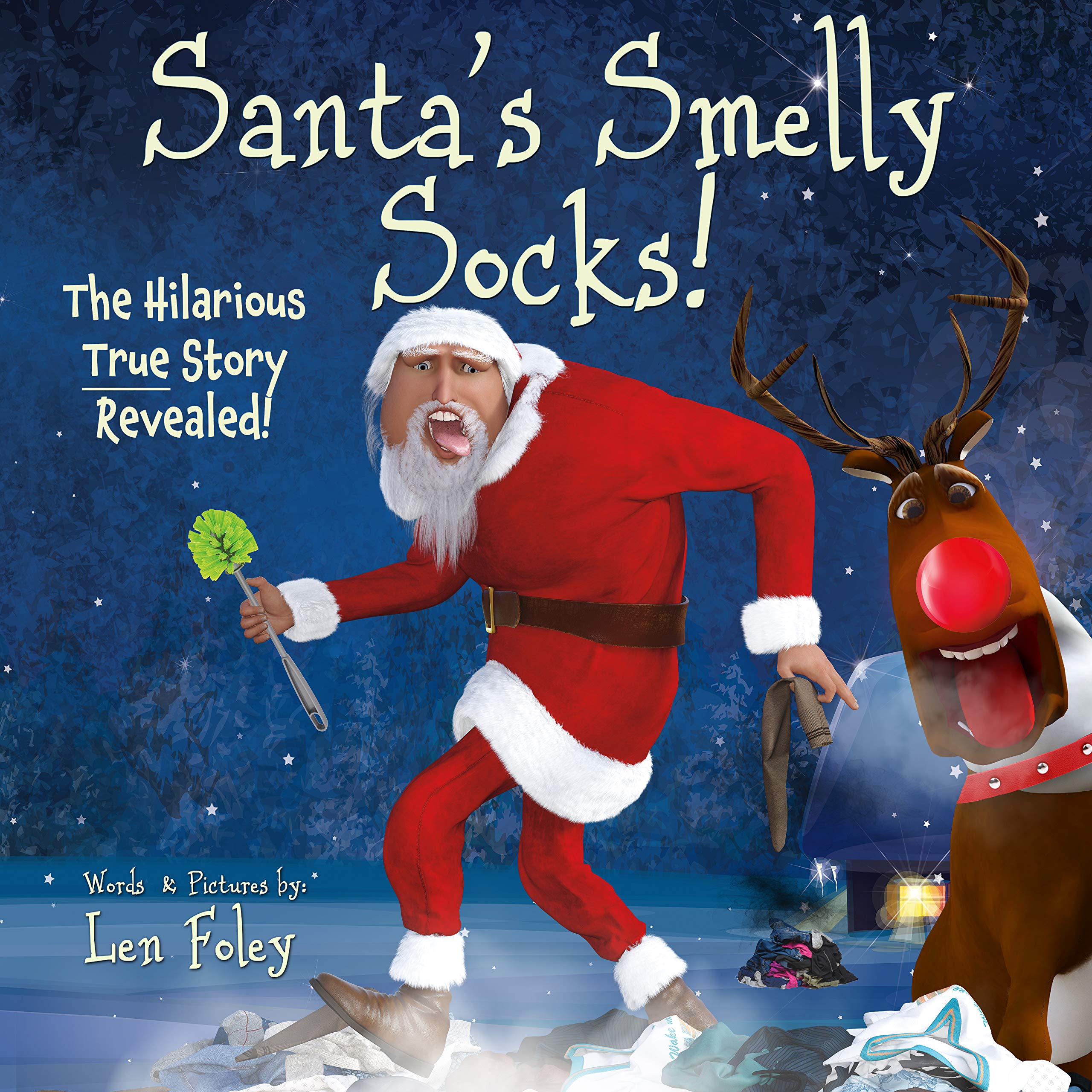 Santa's Smelly Socks! The Hilarious TRUE STORY Why We Hang Stockings On ...