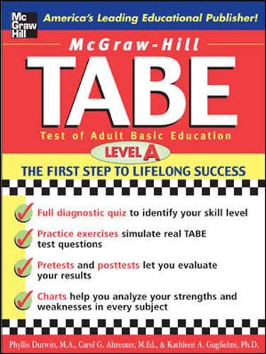 TABE Test of Adult Basic Education : The First Step to Lifelong Success ...