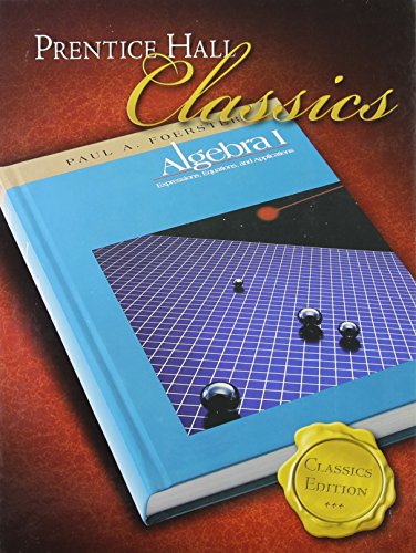 Foerster Algebra 1, Classics Edition by Paul A. Foerster | Goodreads