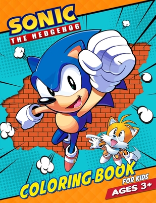 Sonic The Hedgehog Coloring Book for Kids: Jumbo Coloring Books for ...