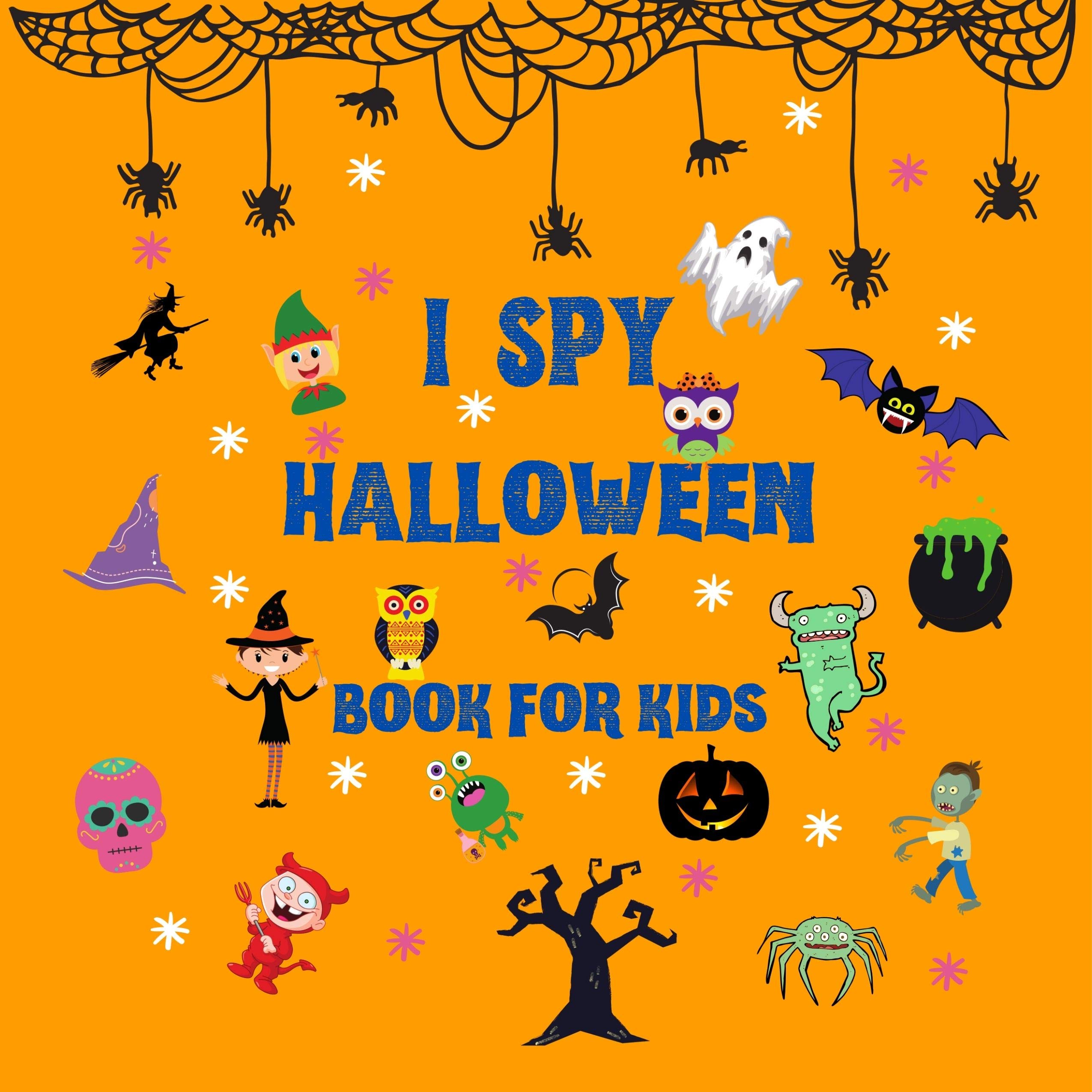 I Spy Halloween Book for Kids : A Fun Activity, Original & Unique ...