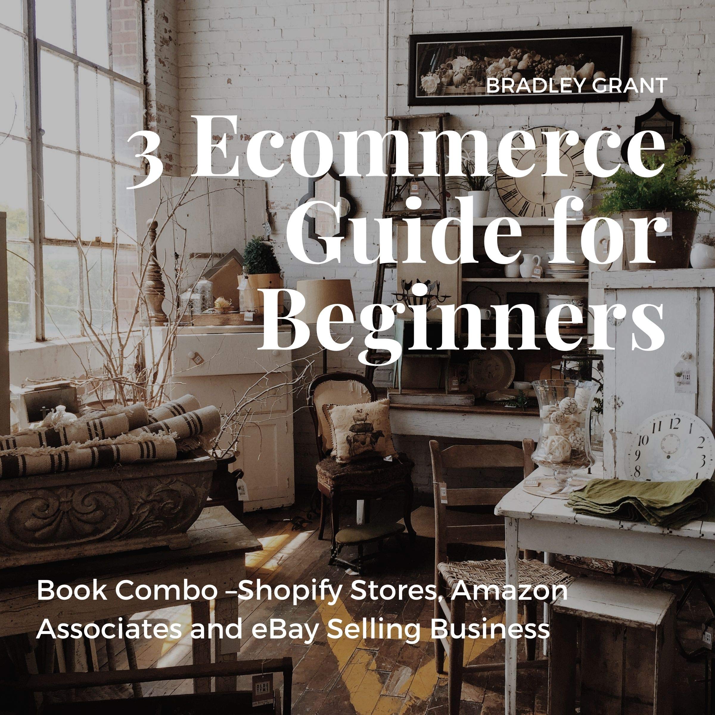 3 Ecommerce Guide for Beginners: Book Combo – Shopify Stores, Amazon ...