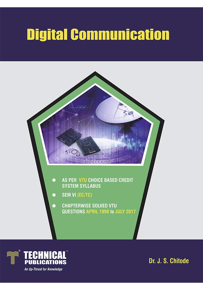 Digital Communication for BE VTU Course 15 CBCS by Dr.J.S.Chitode | Goodreads