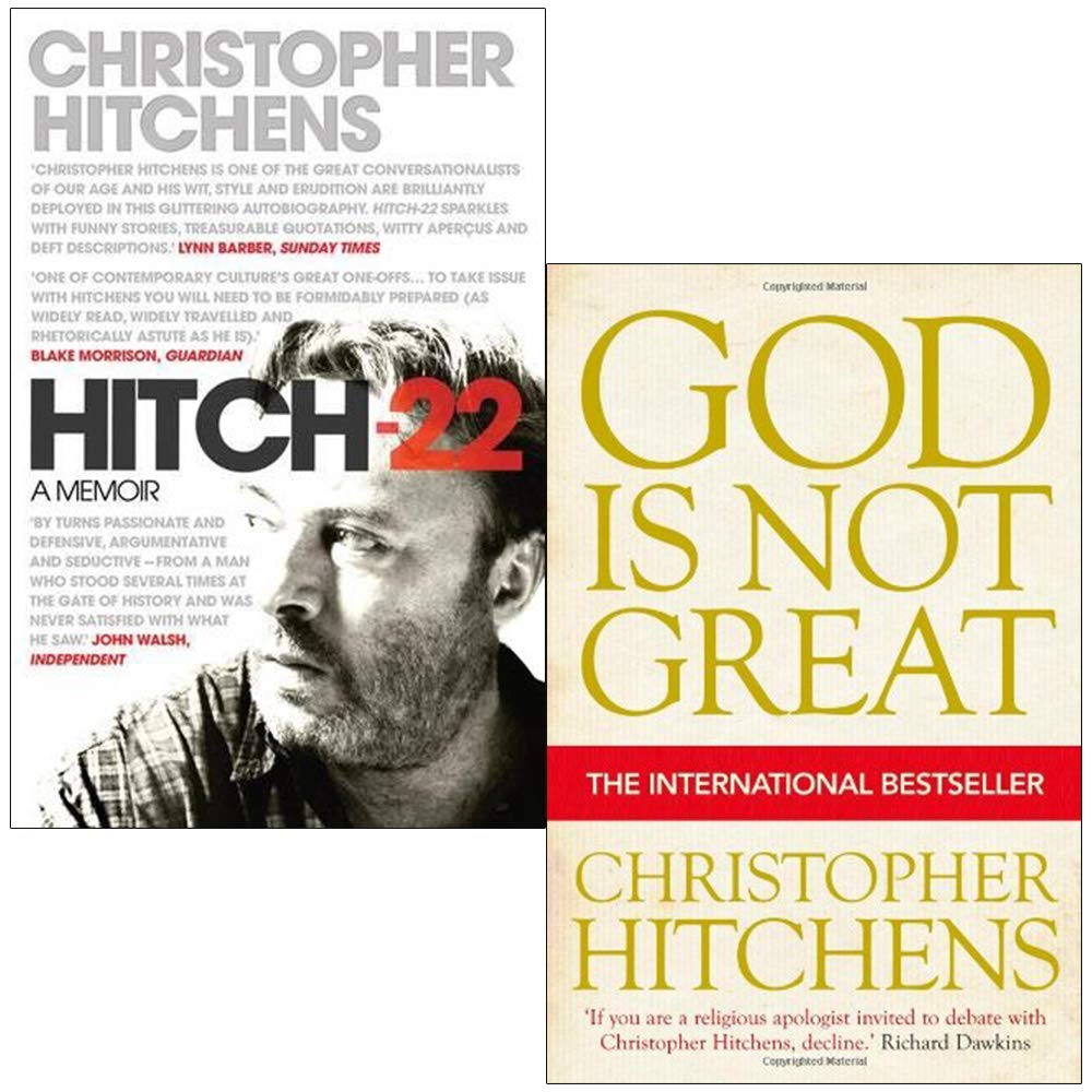 Hitch 22 & God Is Not Great By Christopher Hitchens 2 Books Collection ...