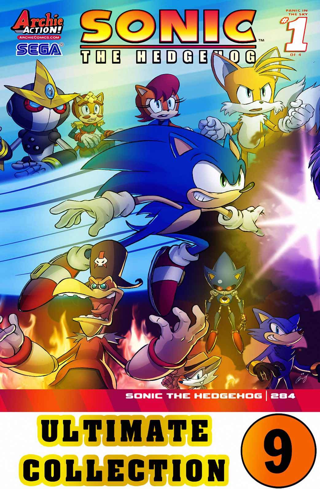 Sonic Hedgehog Ultimate: Collection 9 Graphic Novels For Children ...