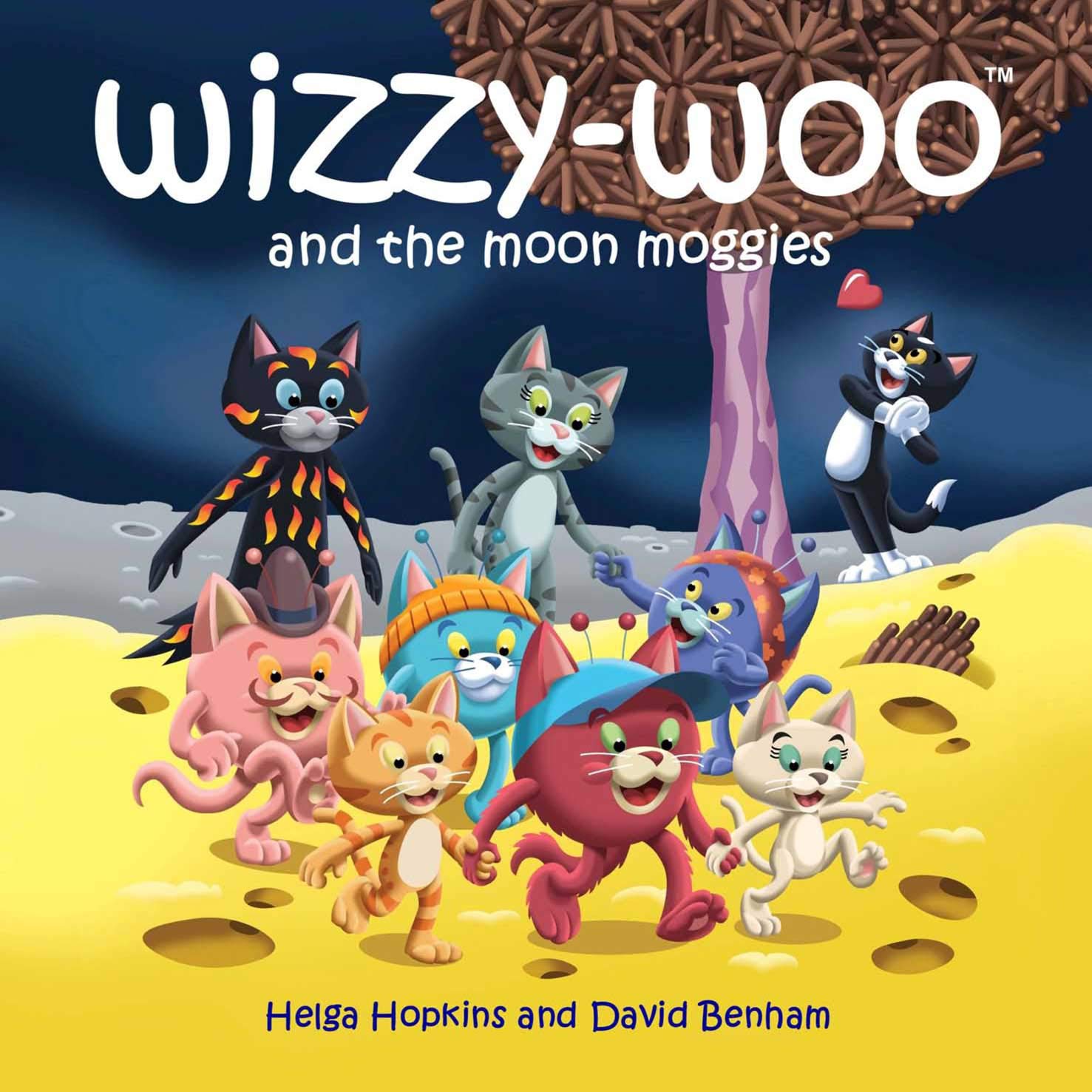 Wizzy-Woo and the Moon Moggies (Wizzy-Woo Books) by Helga Hopkins ...