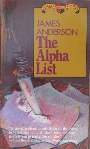 The Alpha List by James Anderson | Goodreads