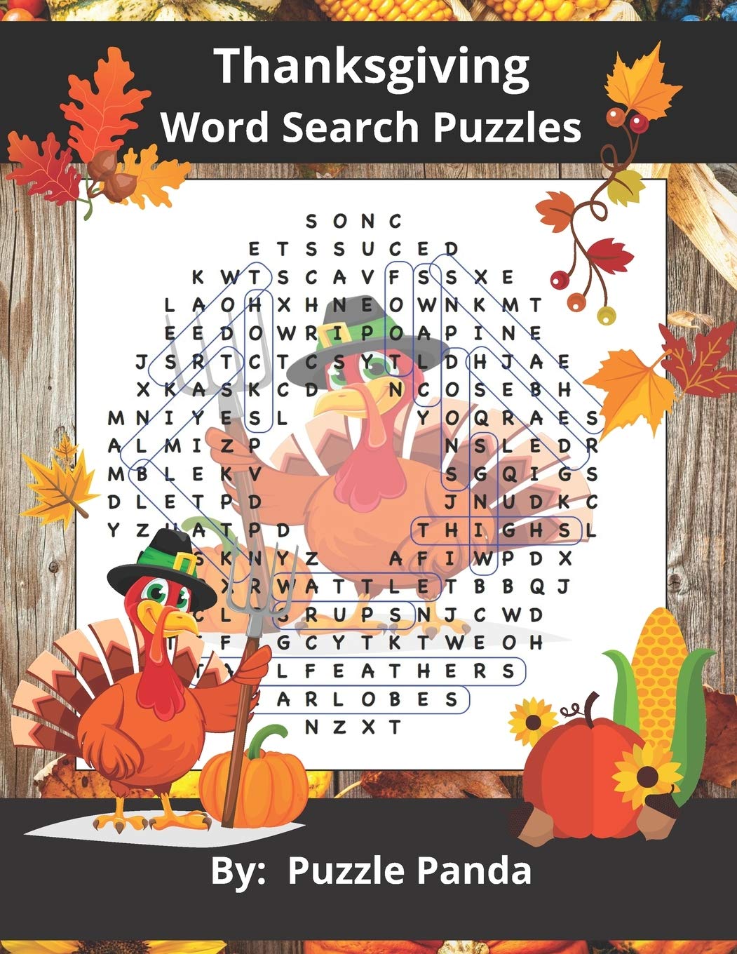 Thanksgiving Word Search Puzzles by Puzzle Panda | Goodreads