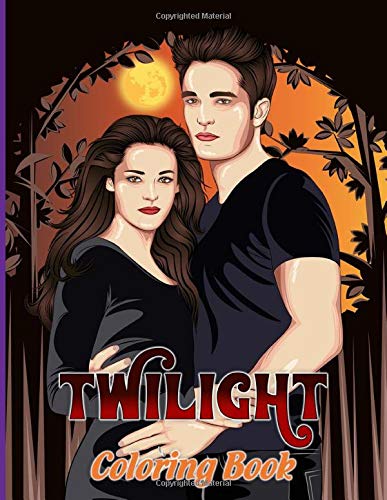Twilight Coloring Book: Twilight Adults Coloring Books - Designed To ...