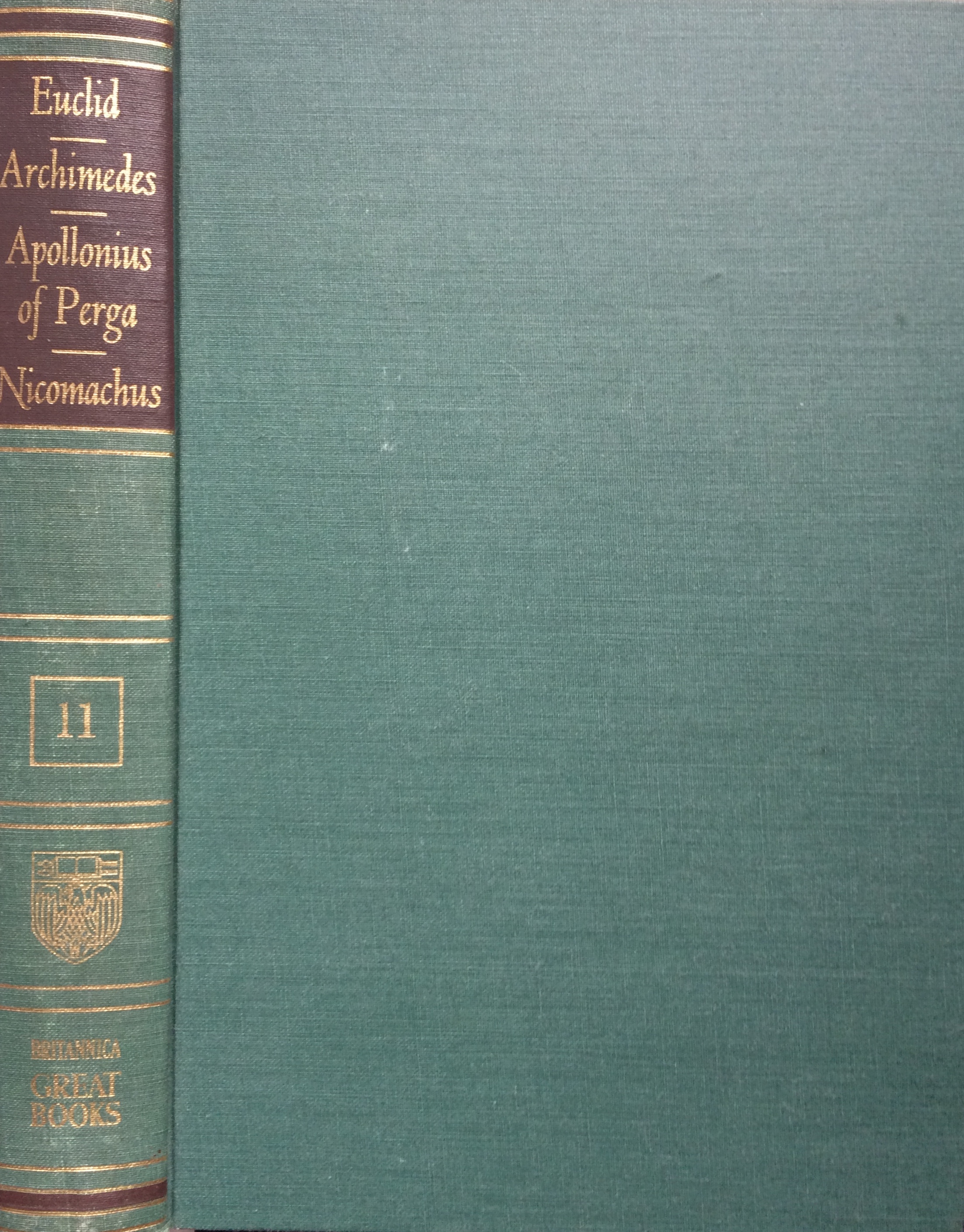 Euclid | Archimedes | Apollonius of Perga | Nicomachus by Euclid ...