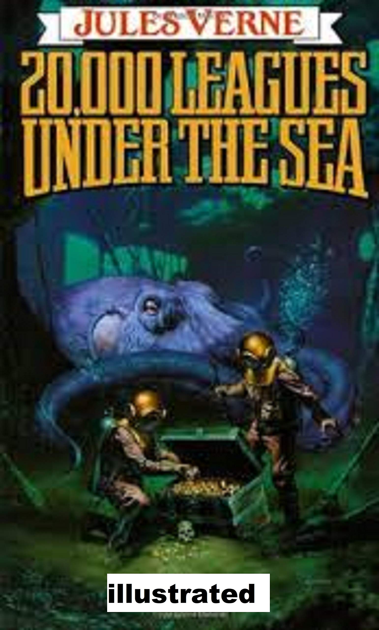 20,000 Leagues Under the Sea illustrated by Jules Verne | Goodreads