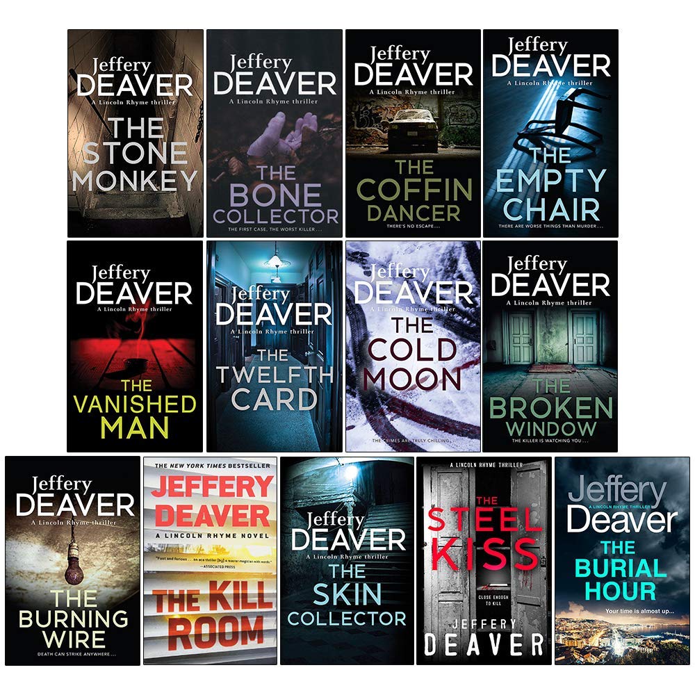 Lincoln Rhyme Book Series 13 Books Collection Set By Jeffery Deaver Vol ...