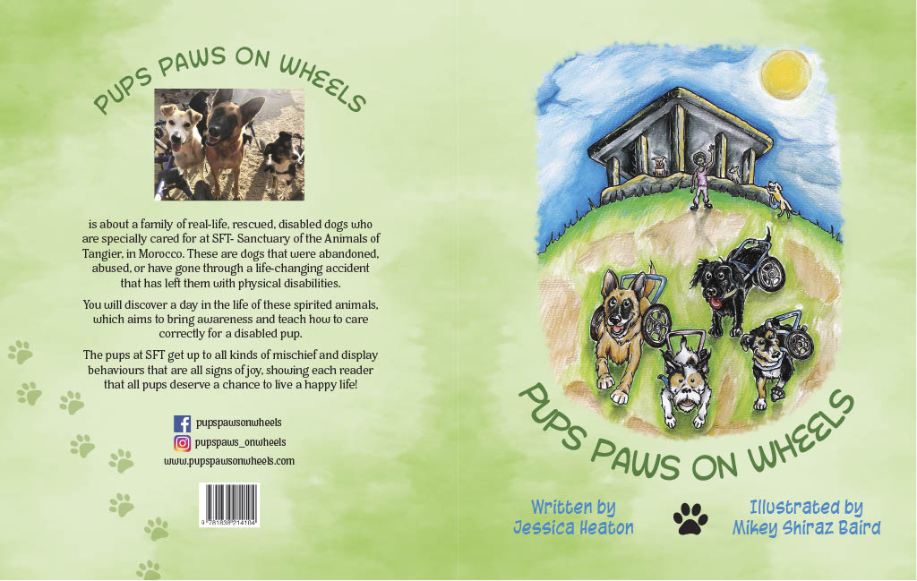 Pups Paws On Wheels by Jessica Heaton | Goodreads