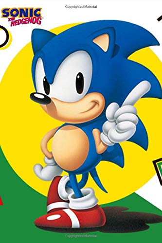 Sonic The Hedgehog: Notebook For Kids Ages 4-8, Journal for Writing ...