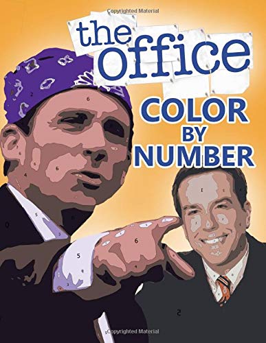 The Office Color By Number: A Fabulous Coloring Book For The Office ...