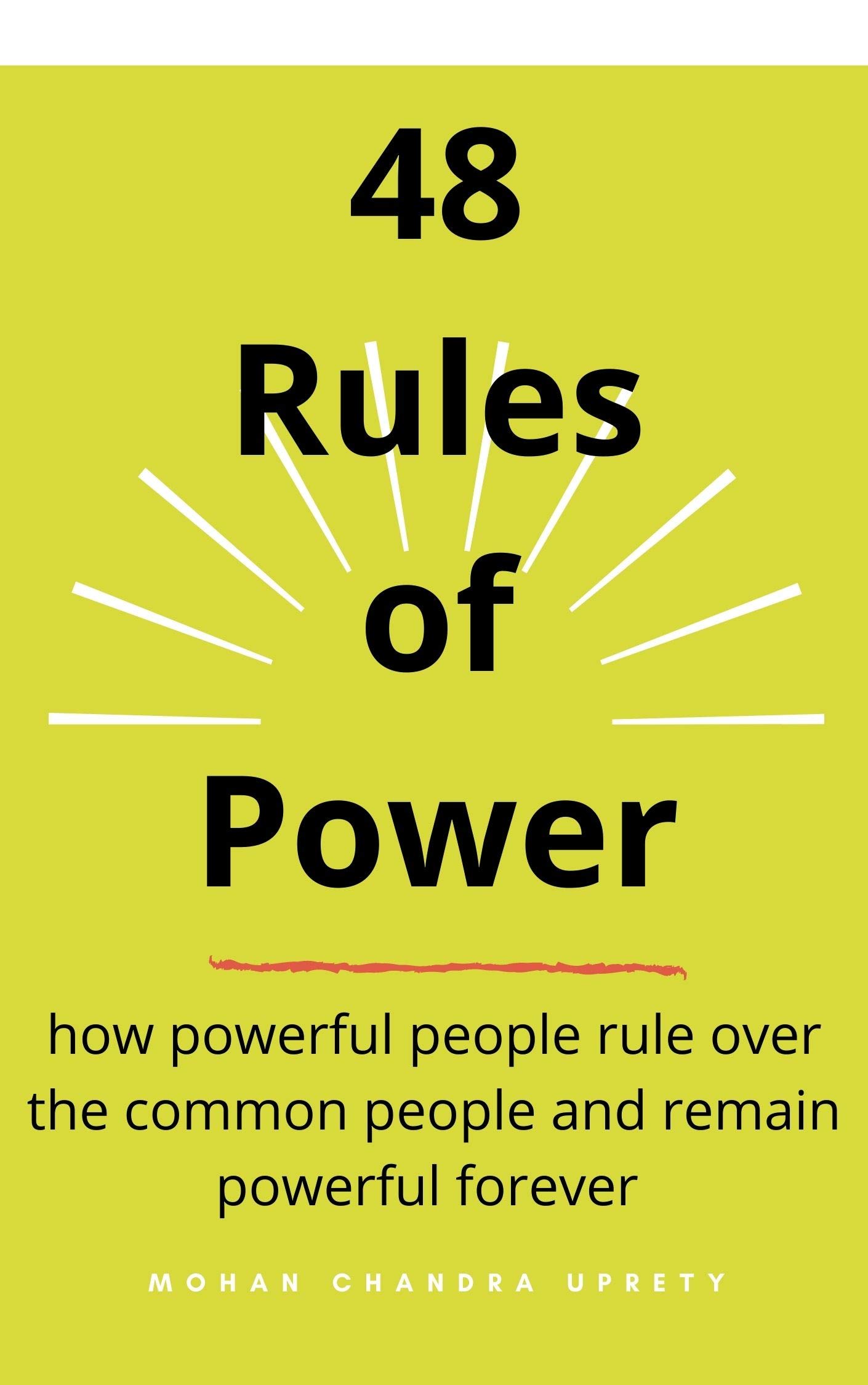 48 Rules Of Power By Mohan Chandra Uprety Goodreads