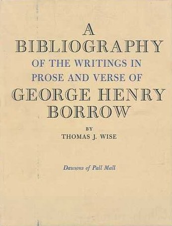 A bibliography of the writings in prose and verse of George Henry ...