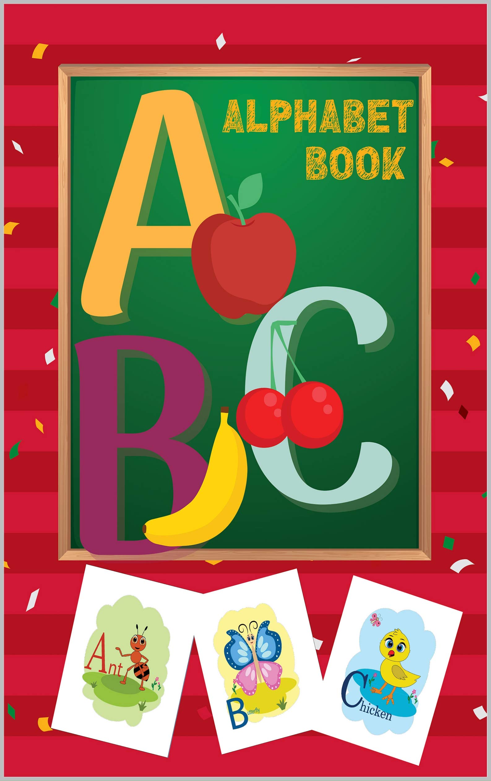 ABC Alphabet Book: activity book for Early learning watercolor picture ...