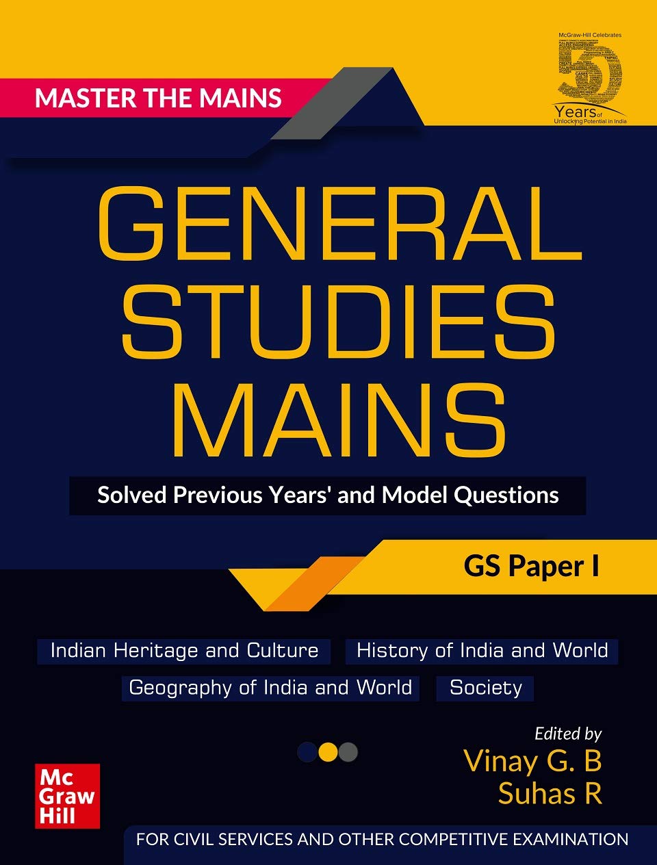 Master The Mains – General Studies Mains (GS Paper I): Solved Previous ...