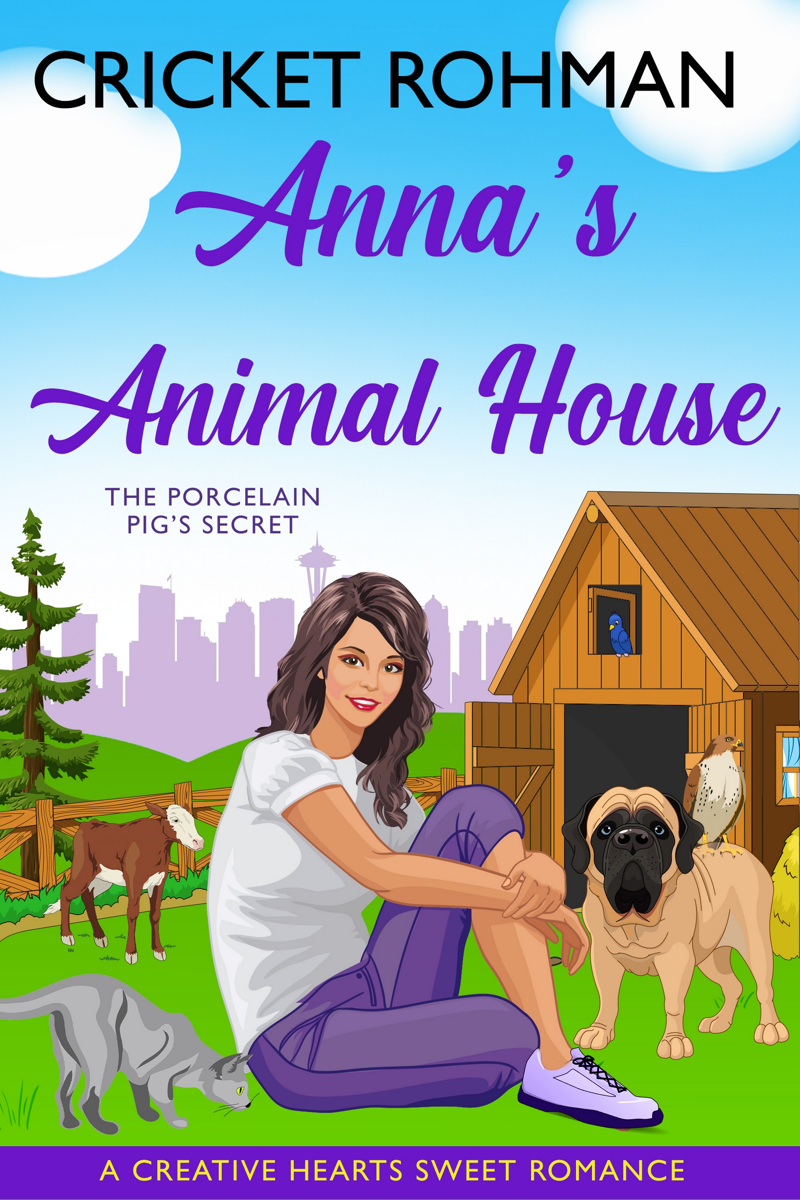 Anna's Animal House (Creative Hearts #4) by Cricket Rohman | Goodreads