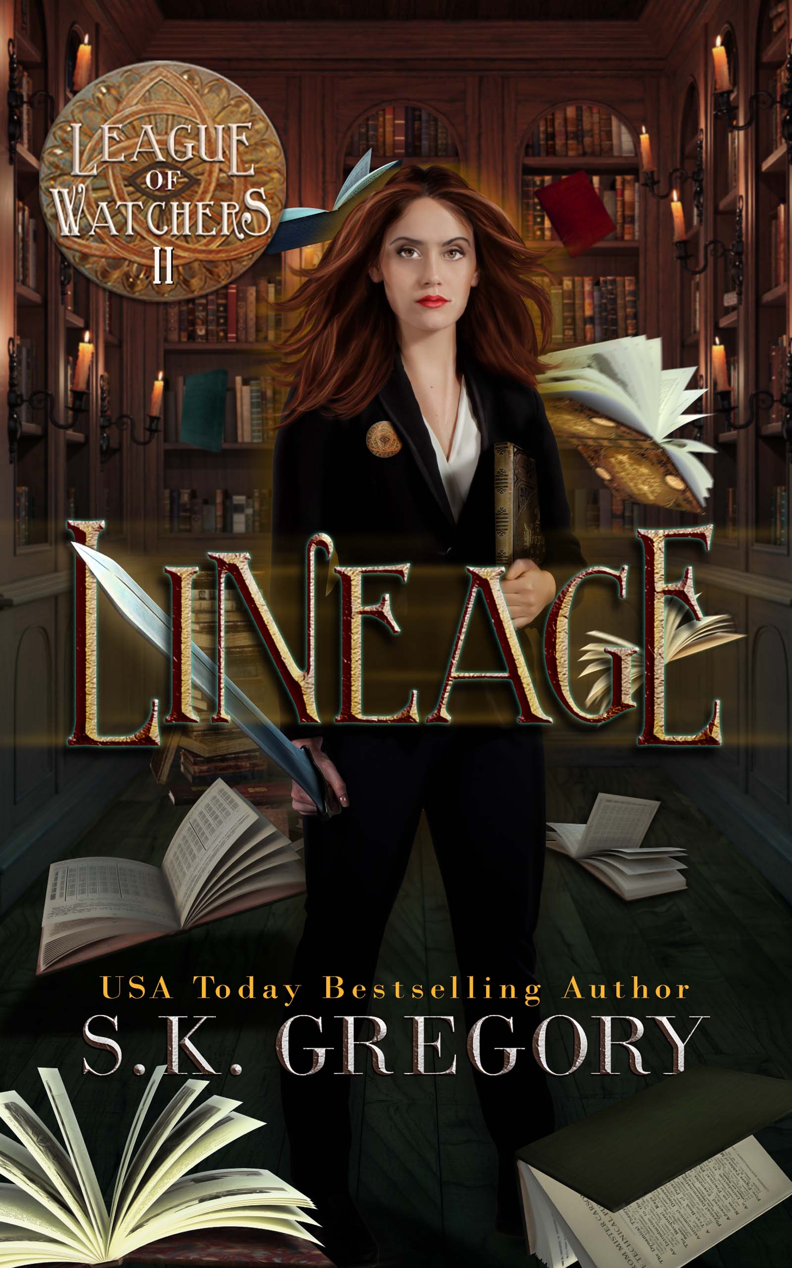 Lineage (League of Watchers, #2) by S.K. Gregory | Goodreads