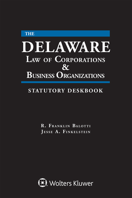 Delaware Law of Corporations & Business Organizations Statutory ...