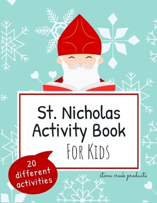 St. Nicholas Activity Book for Kids - 20 Different Activities: Saint ...