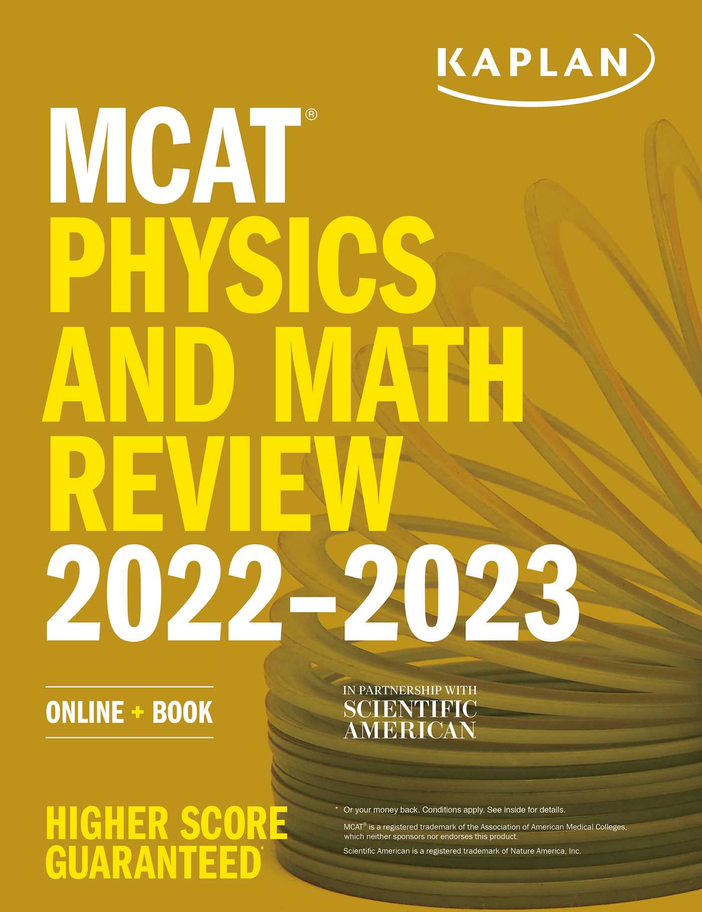 MCAT Physics and Math Review 2022-2023: Online + Book by Kaplan Test ...