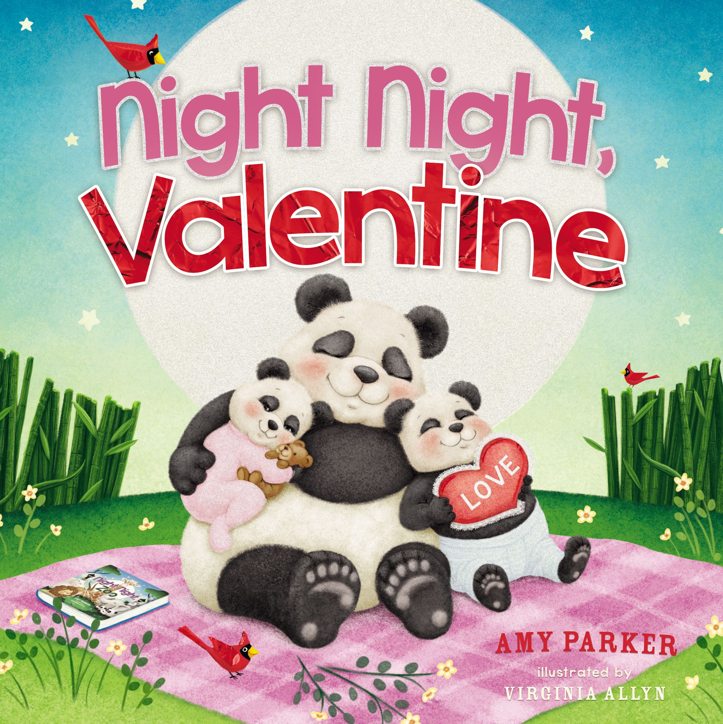 Night Night, Valentine: A Valentine's Day Bedtime Book For Kids by Amy ...
