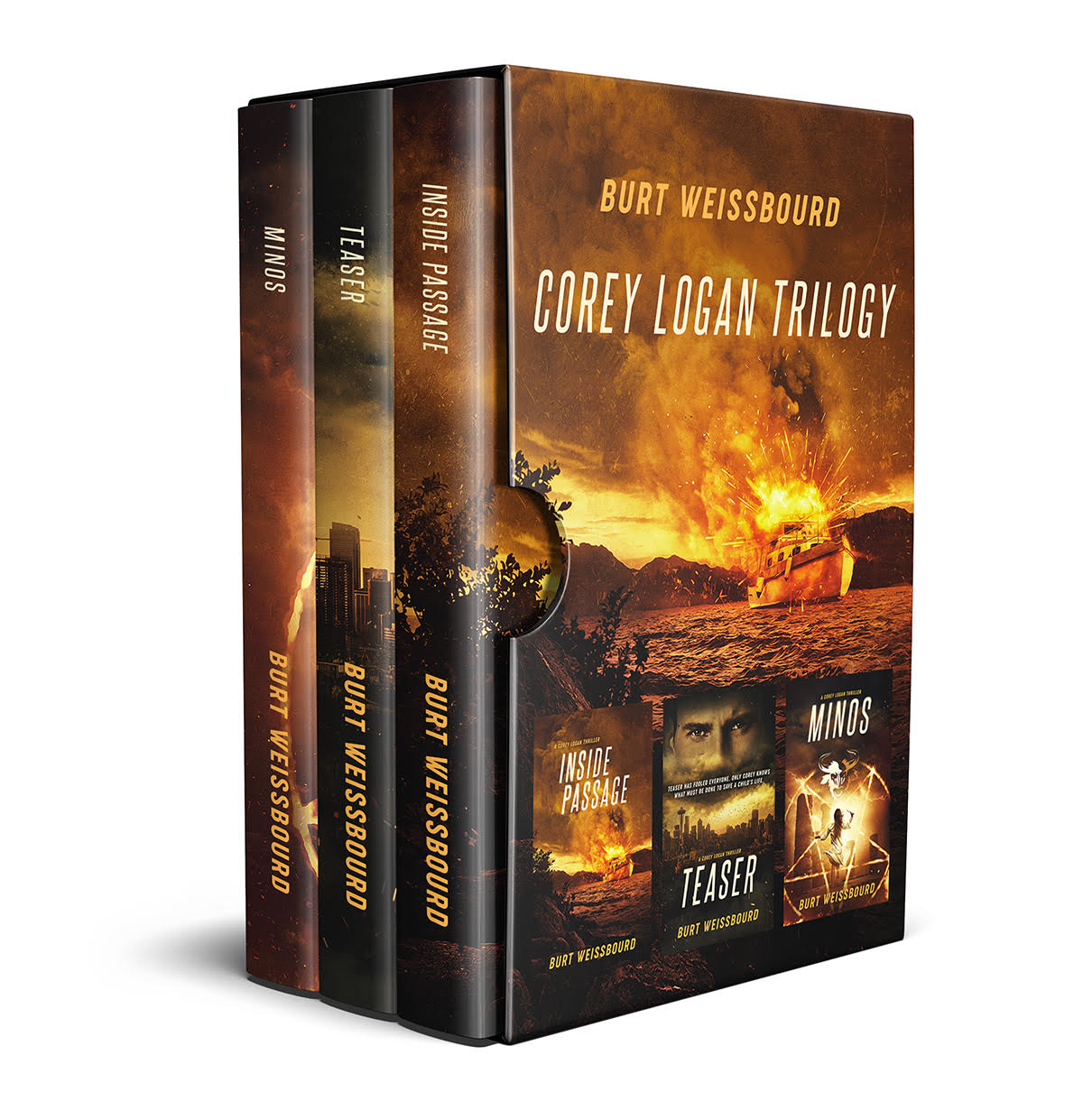 Corey Logan Trilogy Box Set by Burt Weissbourd | Goodreads