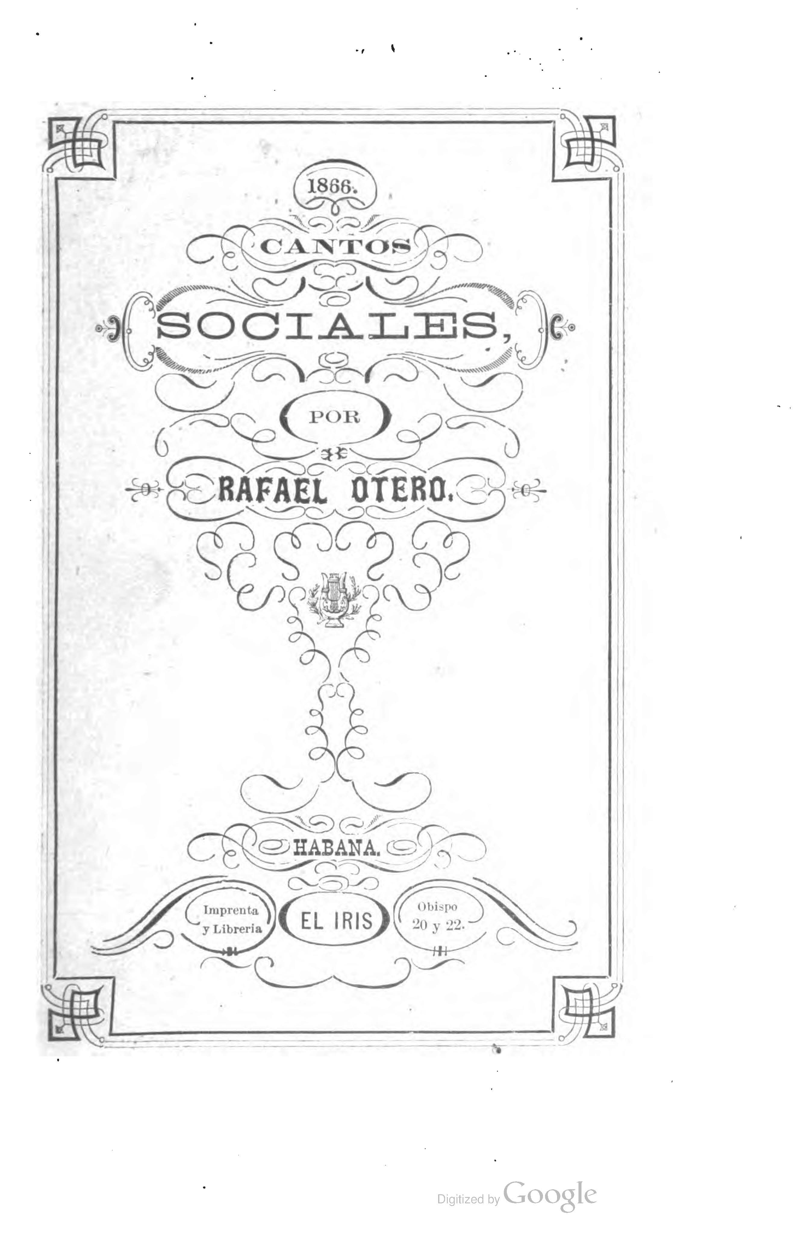 Cantos sociales by Rafael Otero | Goodreads