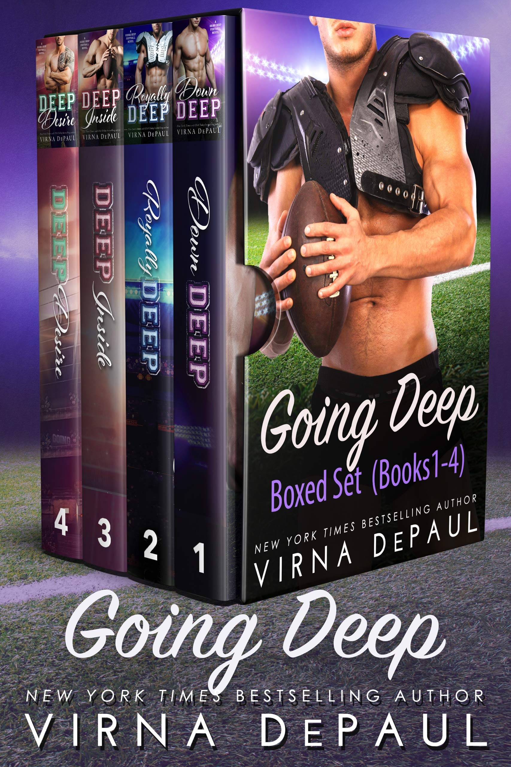 Going Deep Boxed Set (Books 1-4) by Virna DePaul | Goodreads