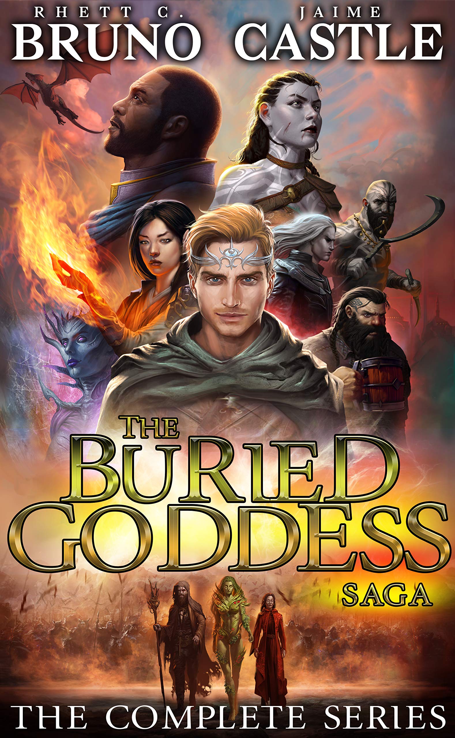 The Buried Goddess Saga: The Complete Series: (An Epic Fantasy Boxed ...